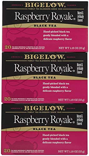 Bigelow Raspberry Royale herbal tea bags