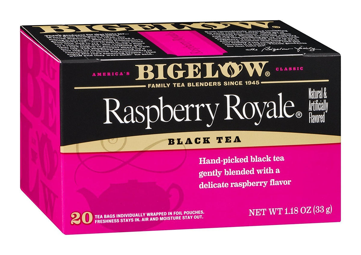 Bigelow Raspberry Royale herbal tea bags