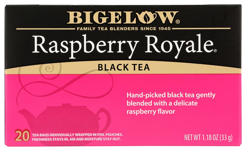 Bigelow Raspberry Royale herbal tea bags