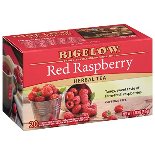 Bigelow red raspberry herbal tea bags