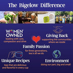 Bigelow tea bags for easy brewing