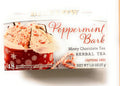 Bigelow Tea Peppermint Bark bags for holiday cheer