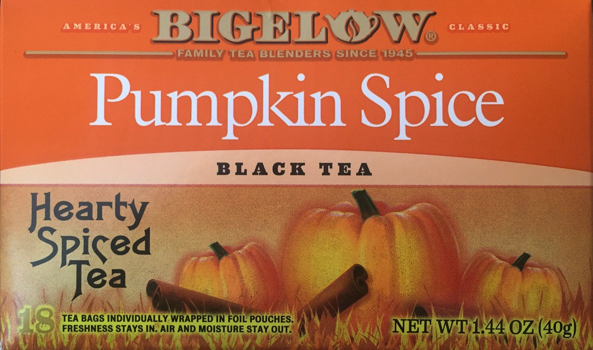 Bigelow Tea Pumpkin Spice herbal infusion