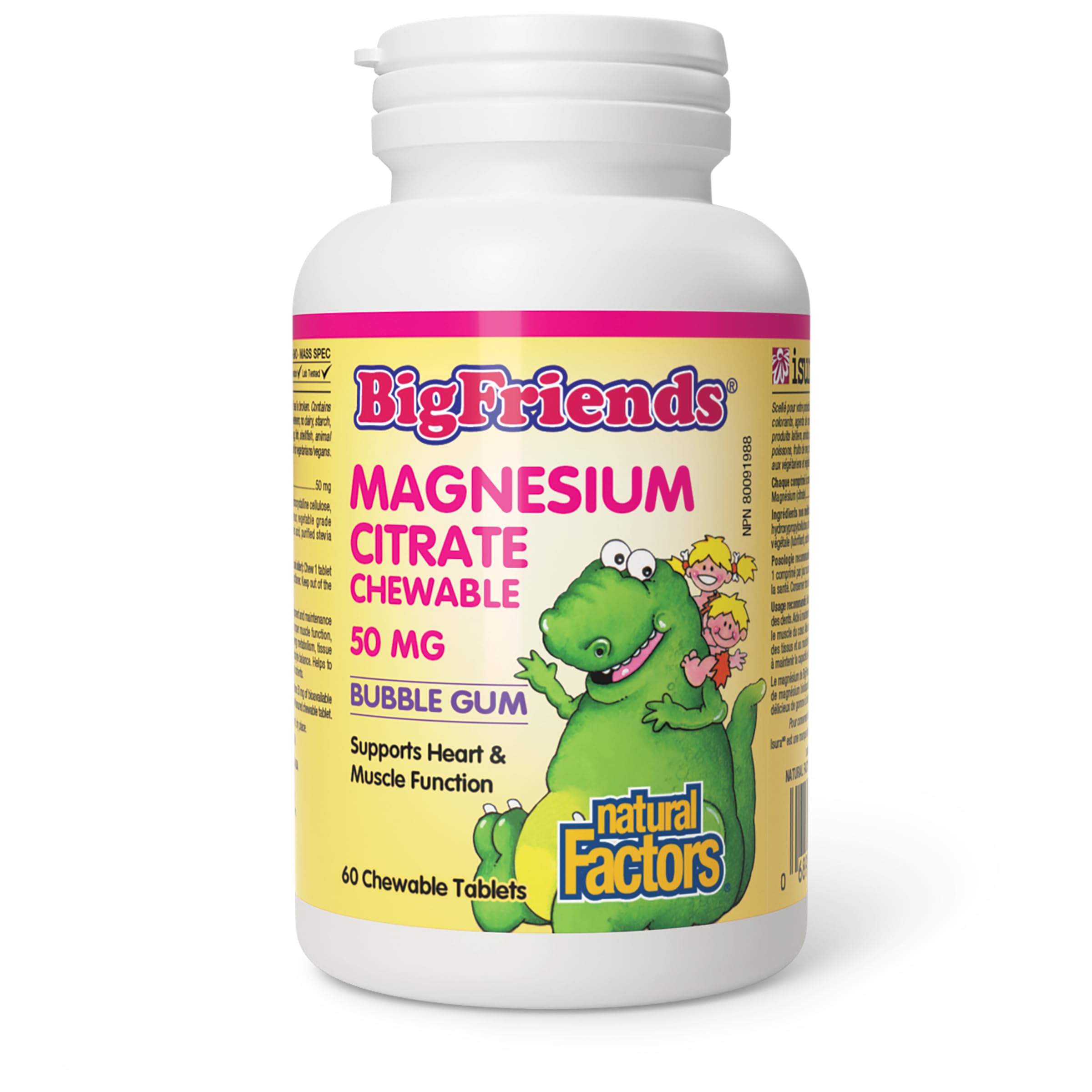 Bigfriends magnesium chewable tablets