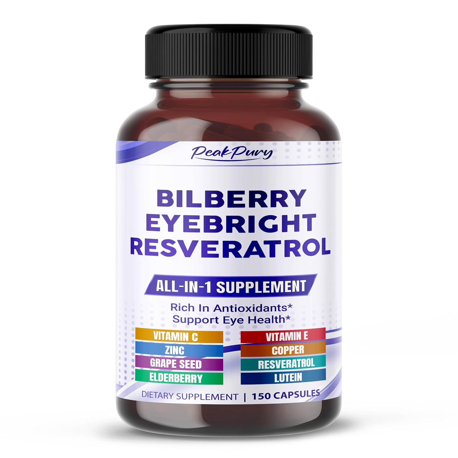 Bilberry 12-Ingredient Formula capsules