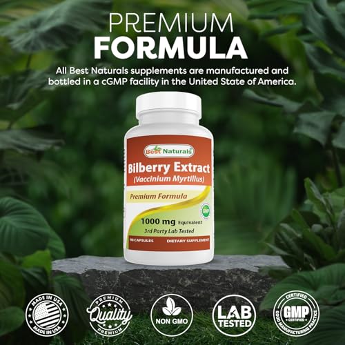 bilberry capsules for enhanced vision