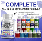 Bilberry capsules for eye health
