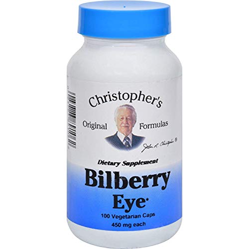 bilberry capsules for eye health