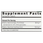 bilberry capsules for eye support