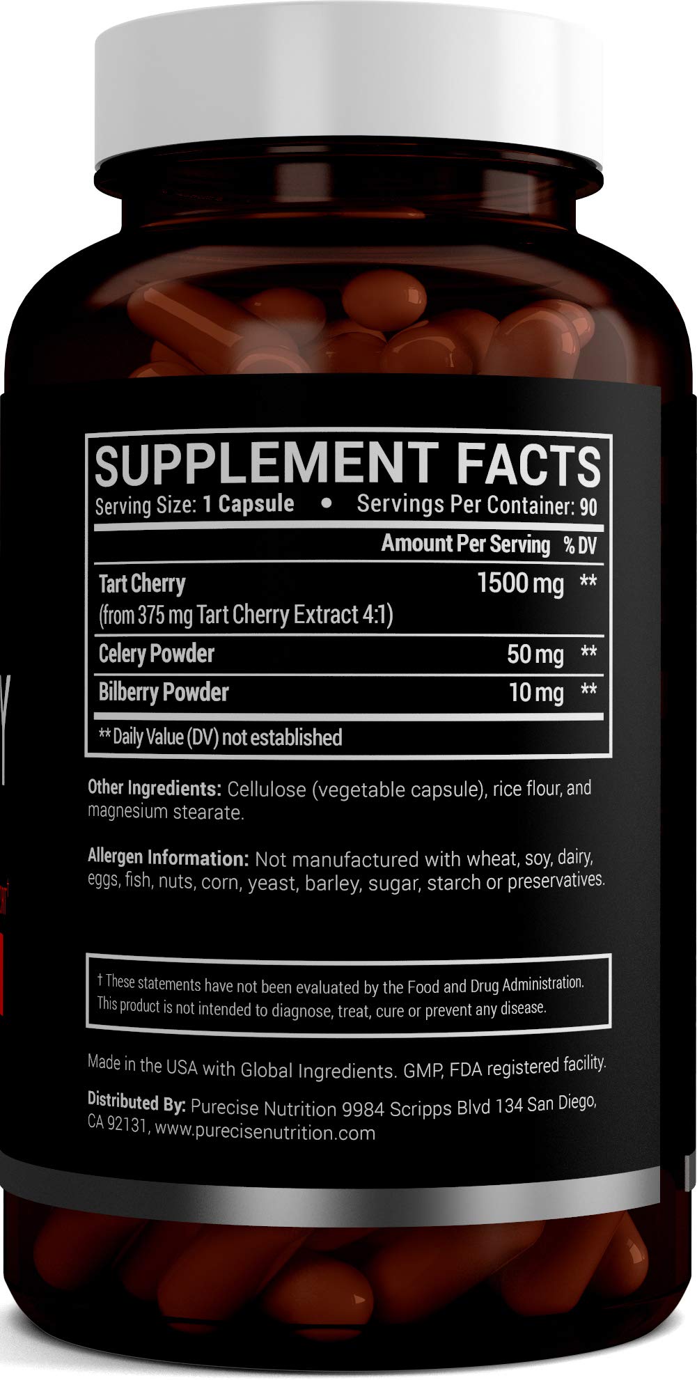 bilberry capsules for overall wellness