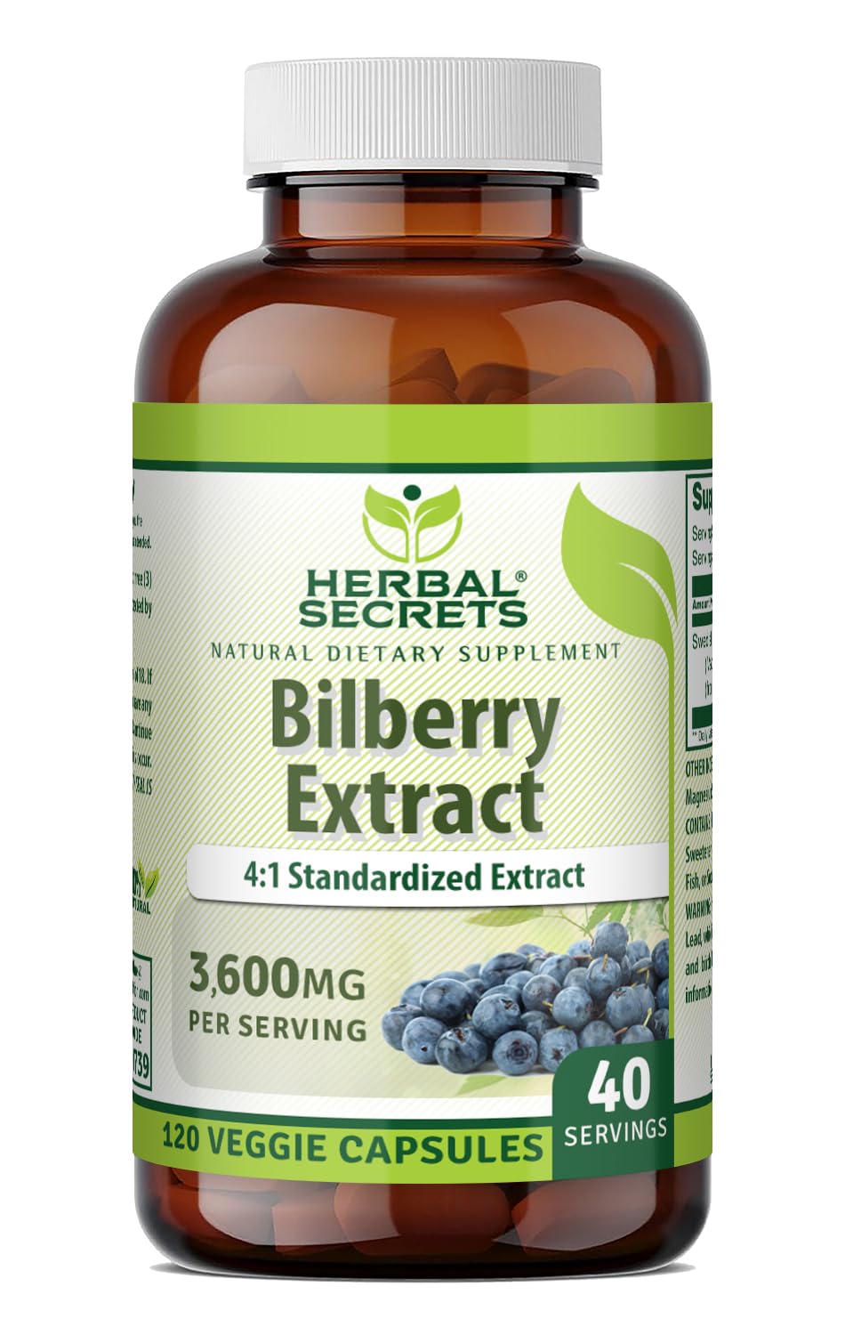 bilberry extract for eye health
