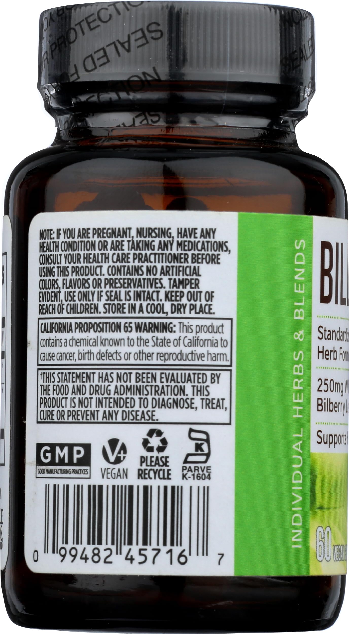 bilberry extract for healthy vision