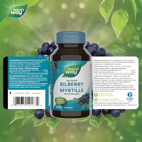 bilberry extract for overall health