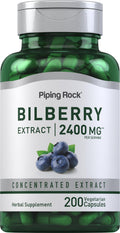Bilberry extract vegetarian capsules
