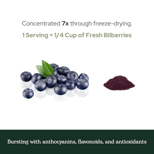 bilberry for enhanced visual acuity