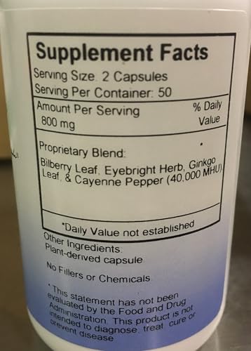 bilberry for improved night vision