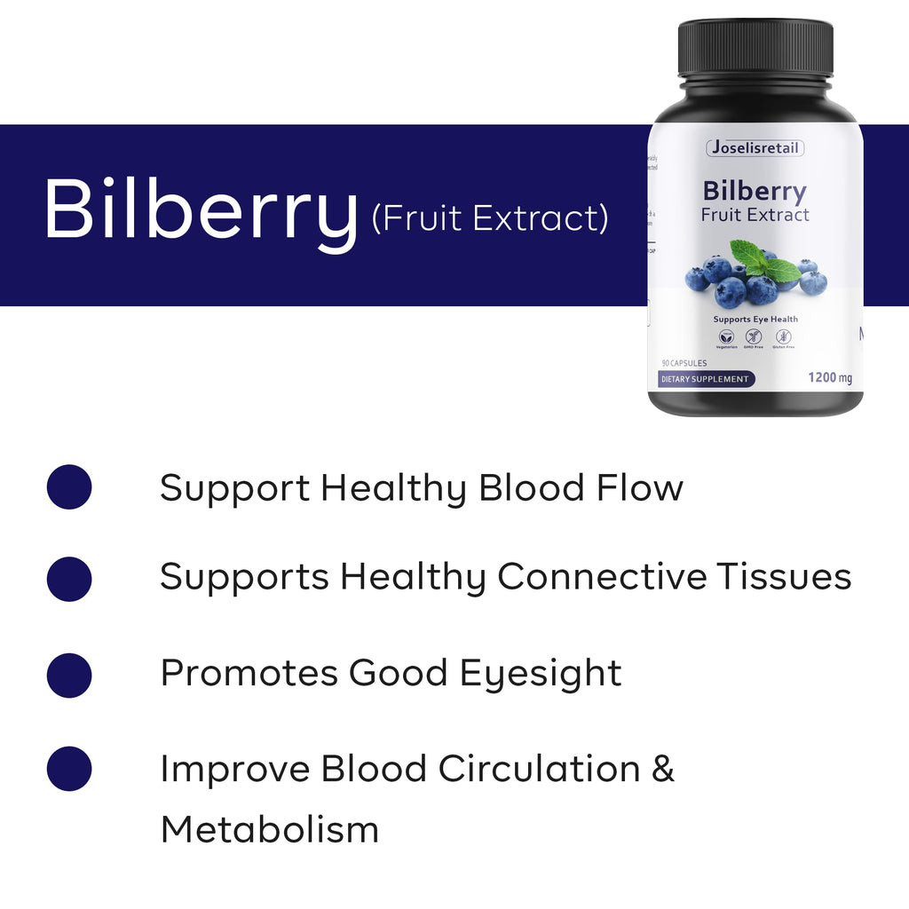 bilberry fruit extract for antioxidants