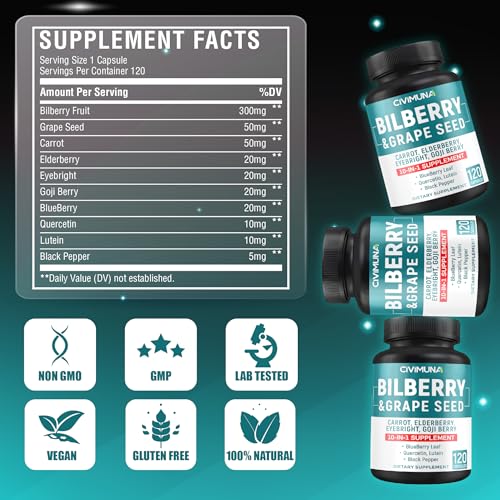 bilberry fruit extract for overall wellness