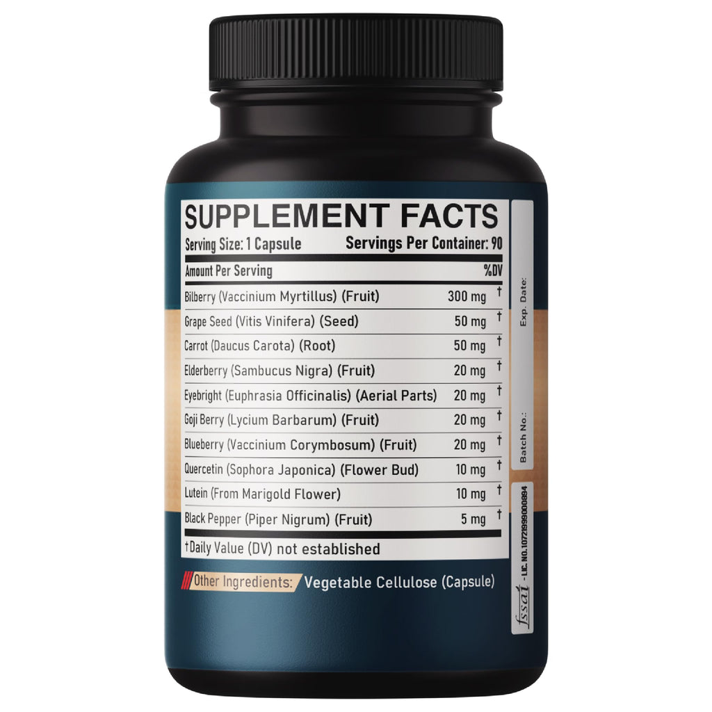bilberry plant extract for antioxidant boost