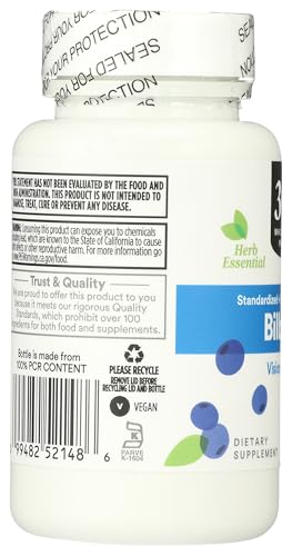 bilberry plant extract for overall health