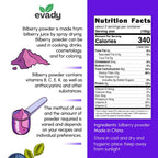 bilberry powder for herbal beverages