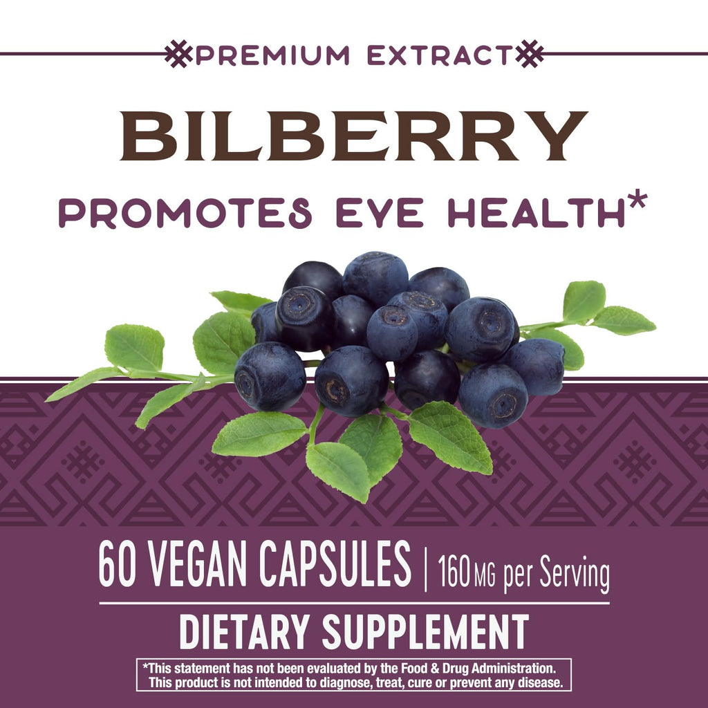 bilberry supplement for overall wellness