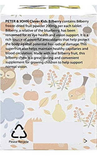 bilberry tablets for children's wellness