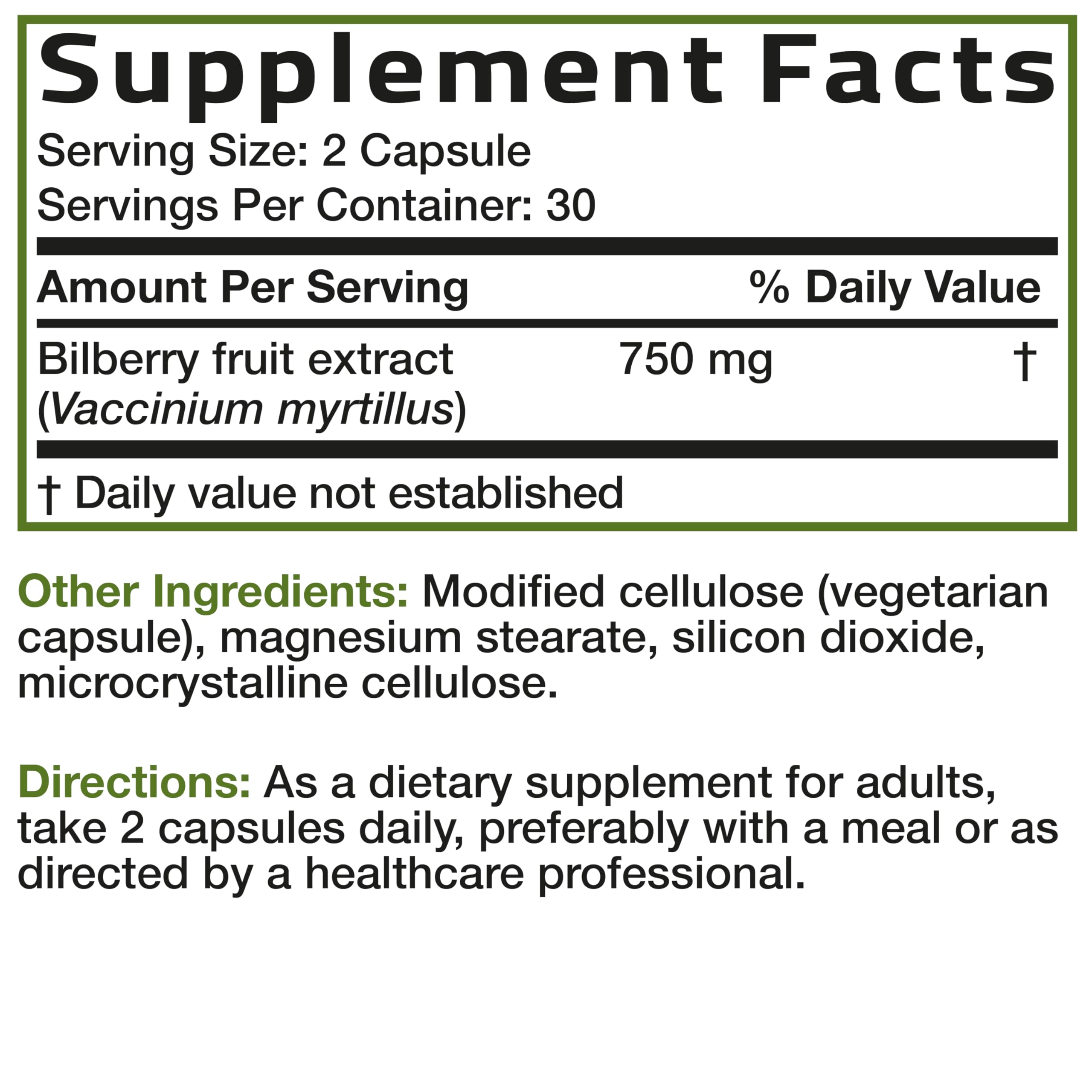 bilberry tea for eye support