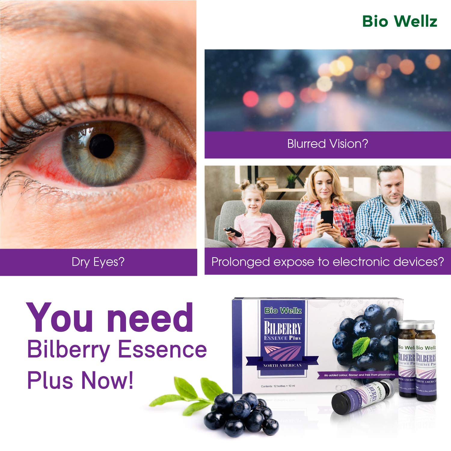 bilberry vitamins for enhanced vision