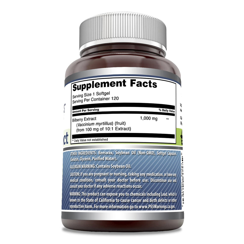 bilberry vitamins for overall wellness