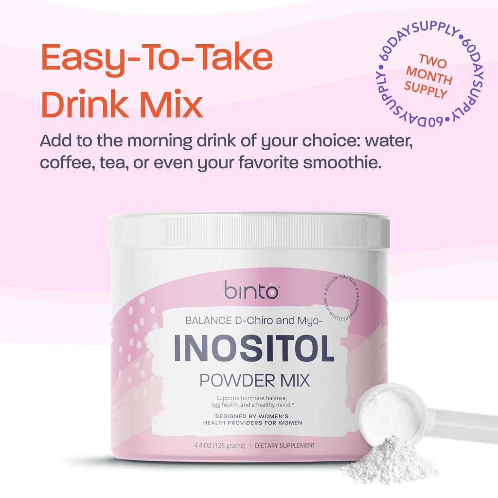 Binto Inositol for stress relief