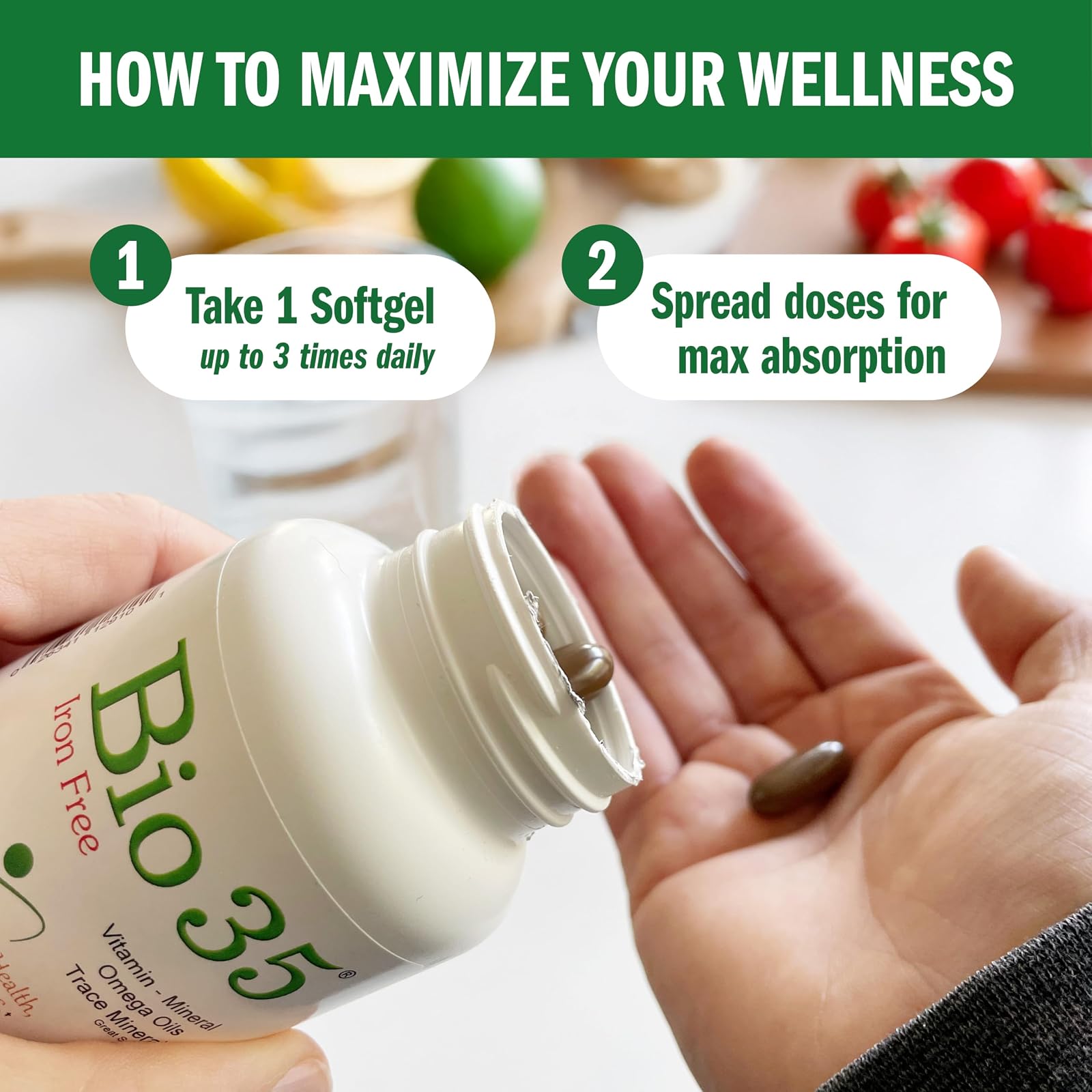 Bio-35 whole food multivitamin benefits