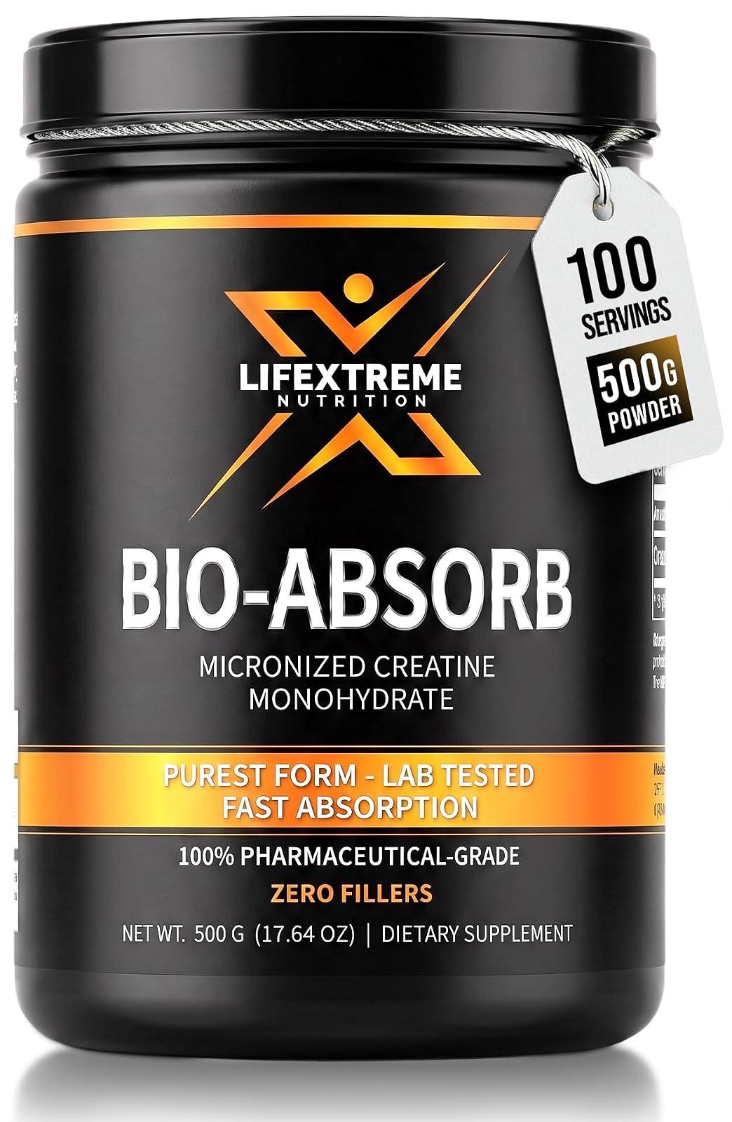 Bio-Absorb creatine monohydrate powder benefits
