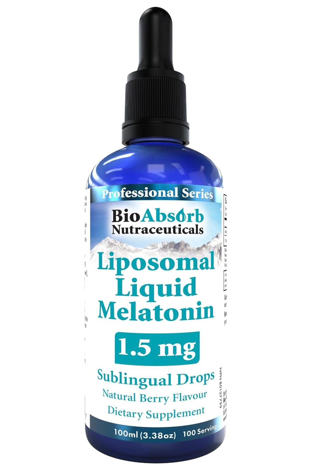 Bio Absorb melatonin sublingual drops