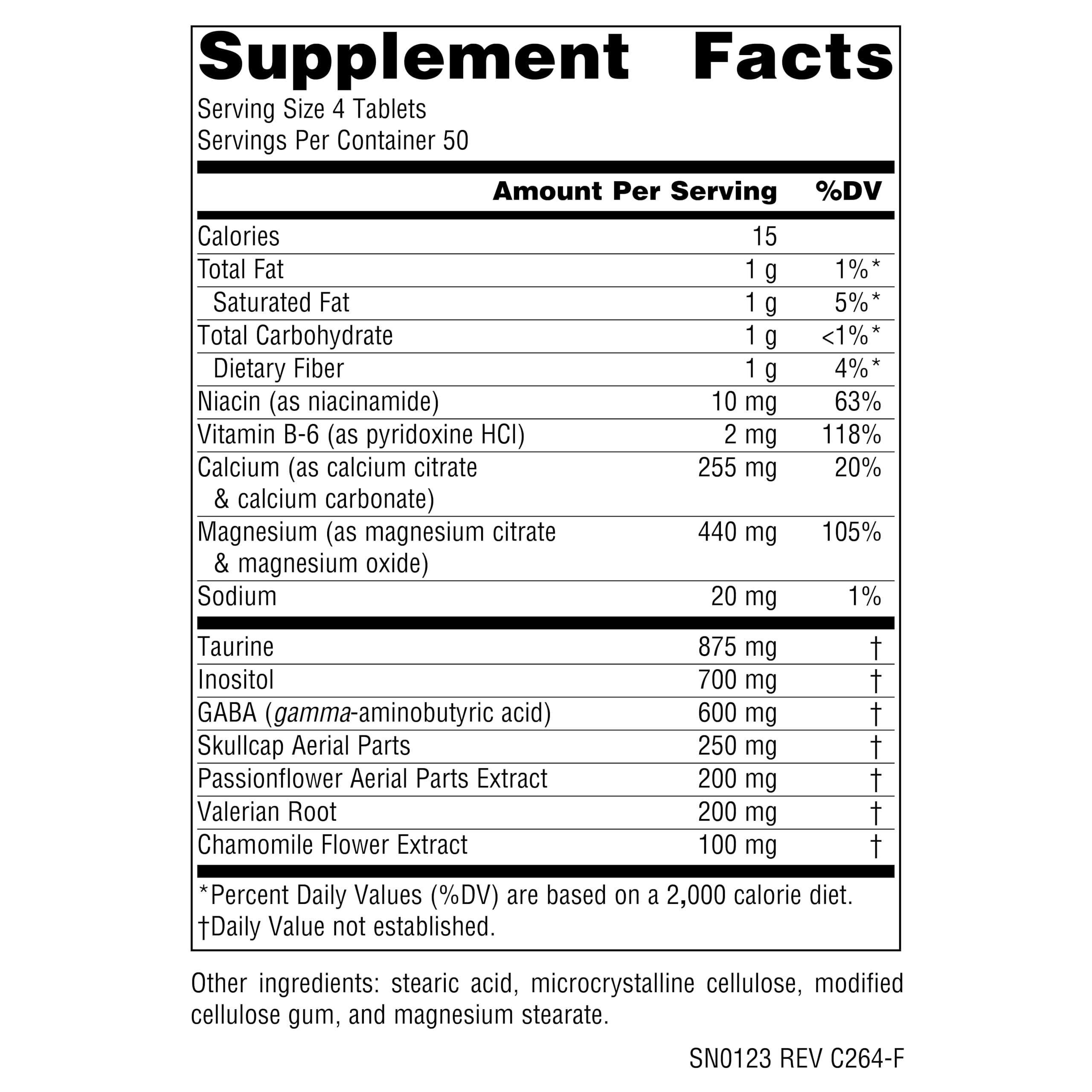 bio-aligned formula for enhanced relaxation