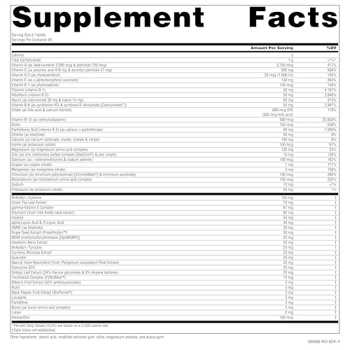 Bio-aligned multivitamins with 40+ ingredients
