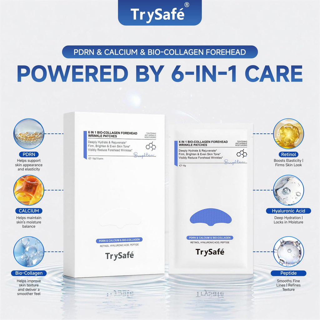 bio-collagen patches for forehead lines