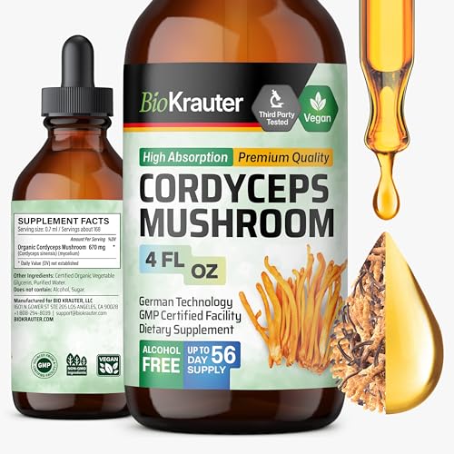 BIO Cordyceps mushroom energy boost