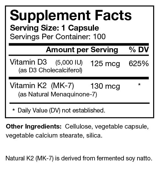 Bio-Design Vitamin D with K2