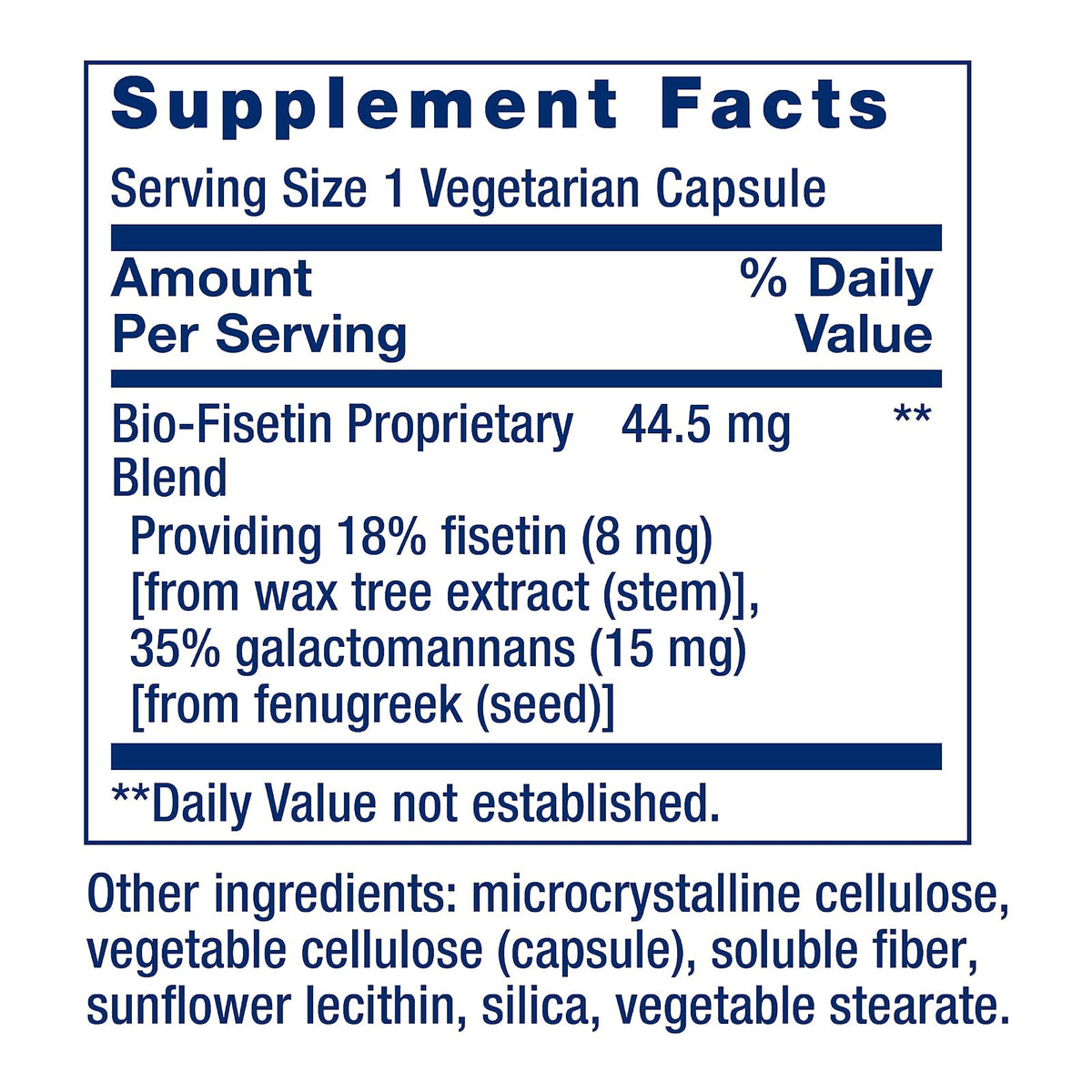 Bio-Fisetin multivitamin for women support