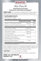 Bio-Flex III for joint health