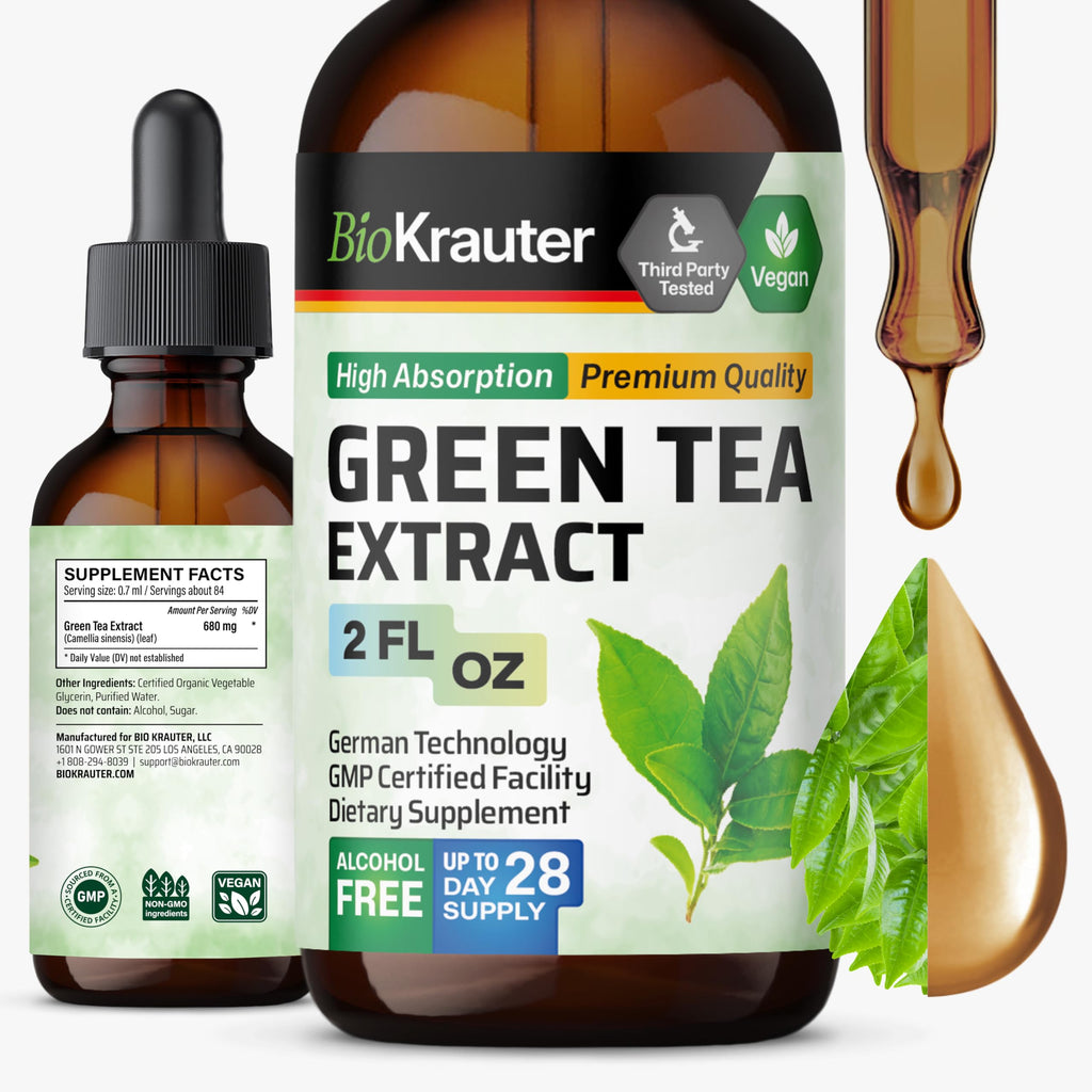 BIO green tea liquid supplement