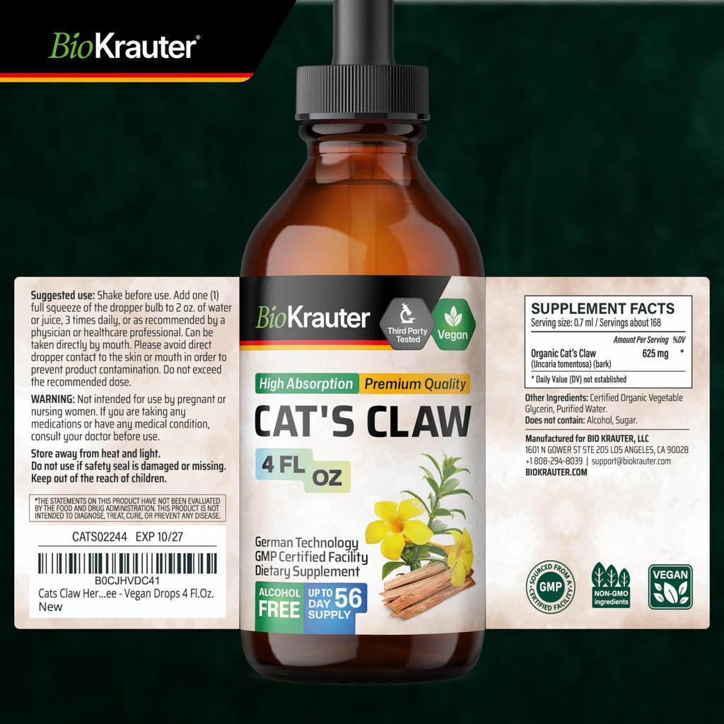 BIO herbal supplements for overall health