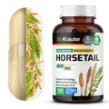 BIO Horsetail herbal supplement capsules