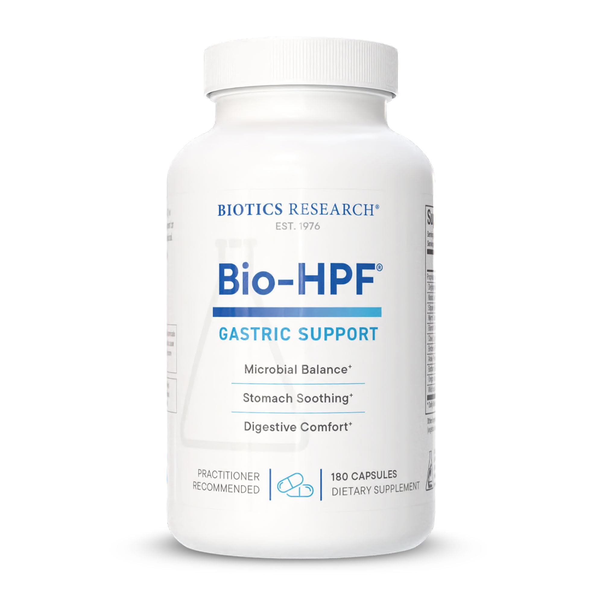 Bio-HPF licorice root capsules for digestion