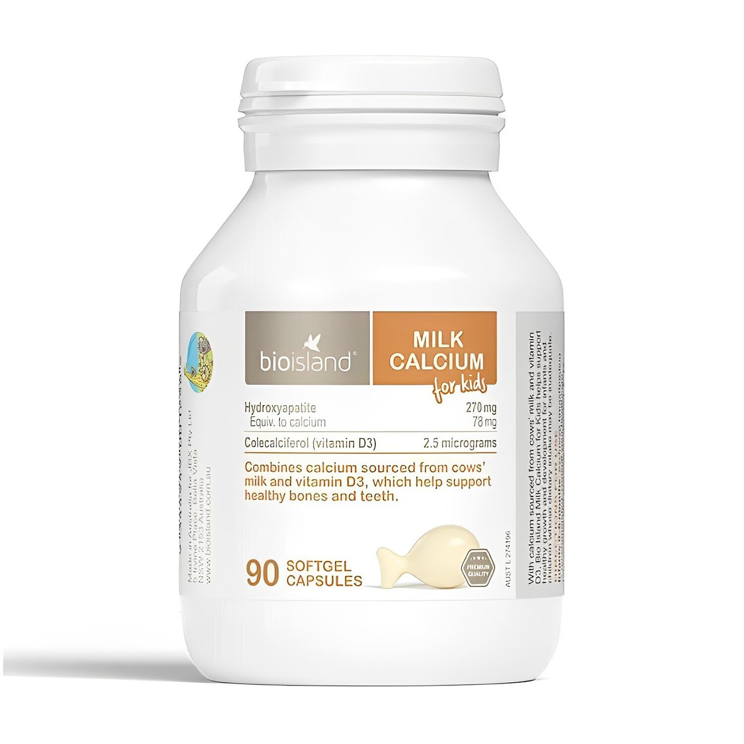 Bio Island calcium supplement for kids