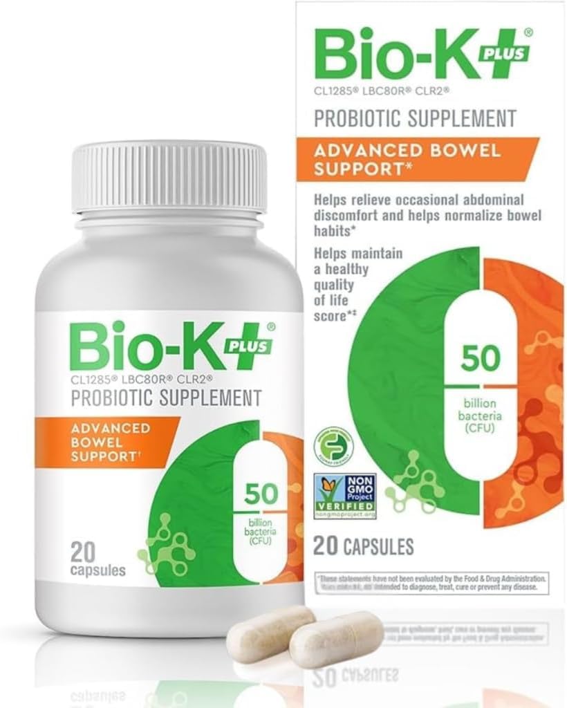 Bio-K+ probiotics for digestive health