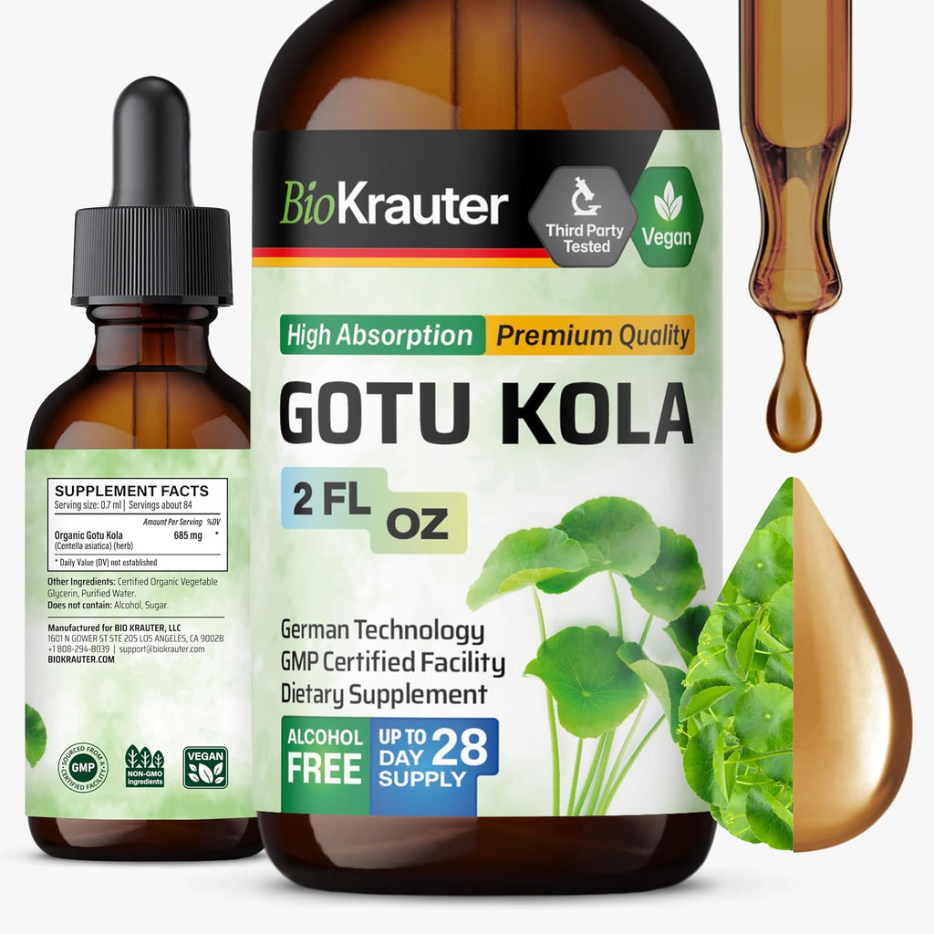 BIO KRAUTER Centella Asiatica tincture benefits