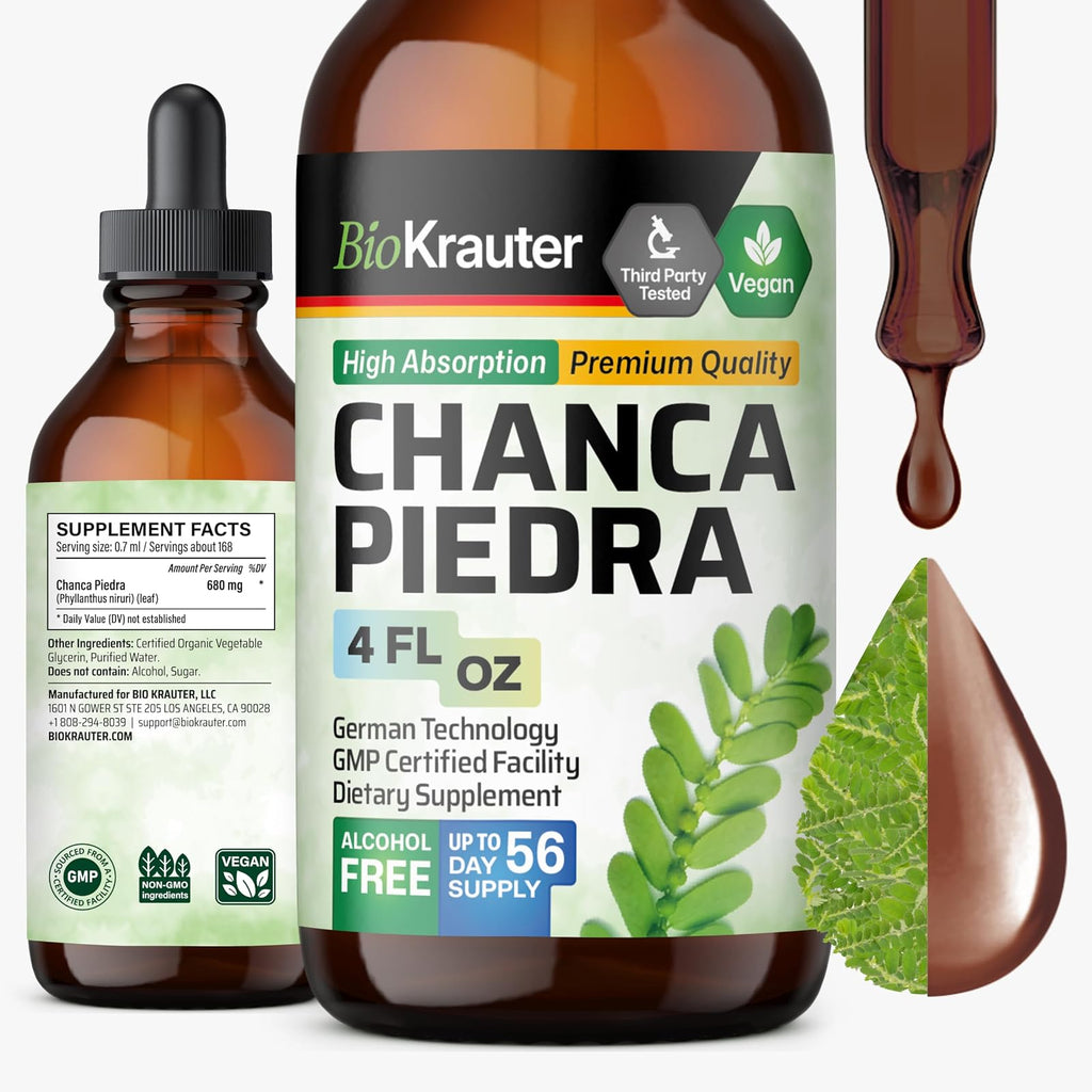 BIO KRAUTER Chanca Piedra tincture benefits