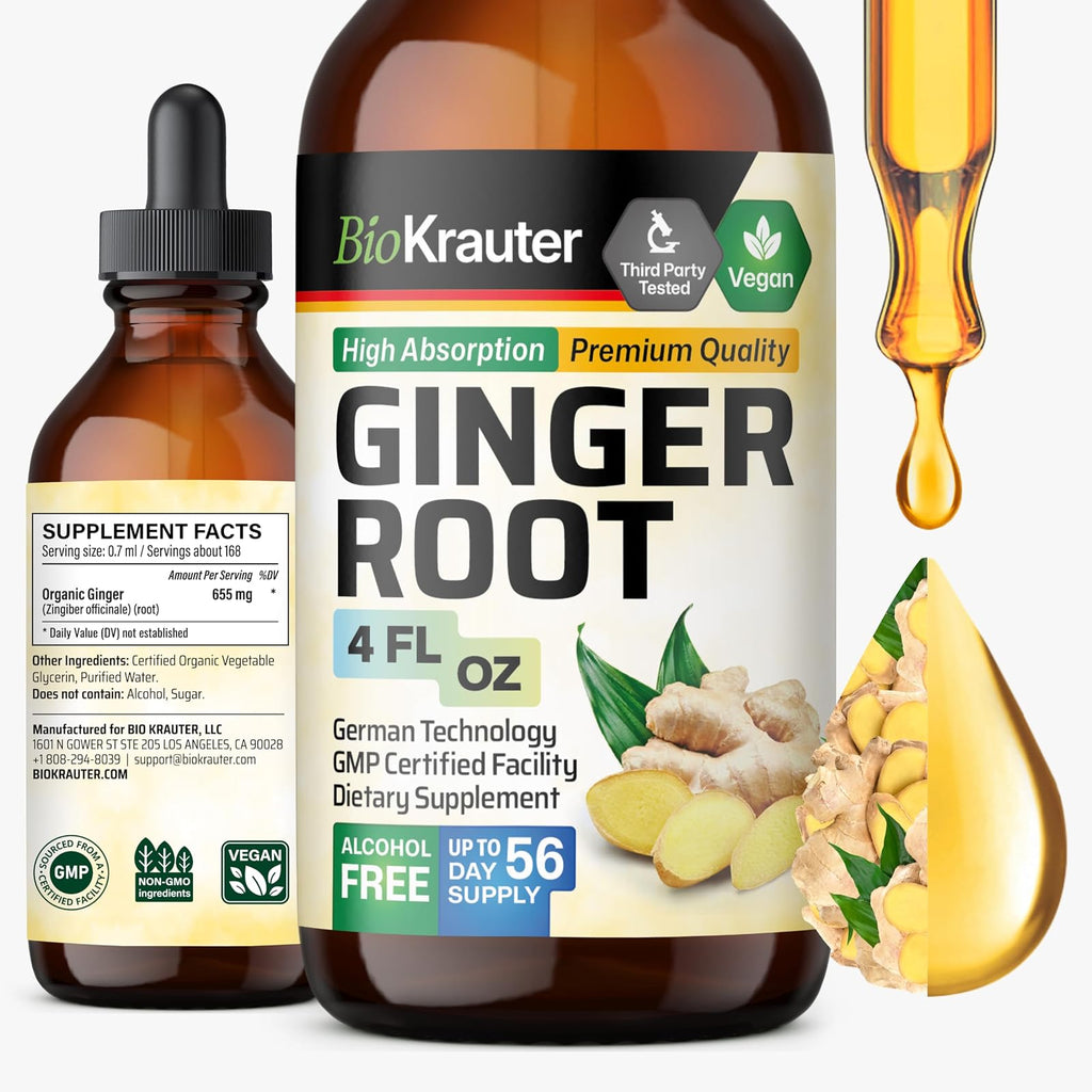 BIO KRAUTER ginger root tincture benefits